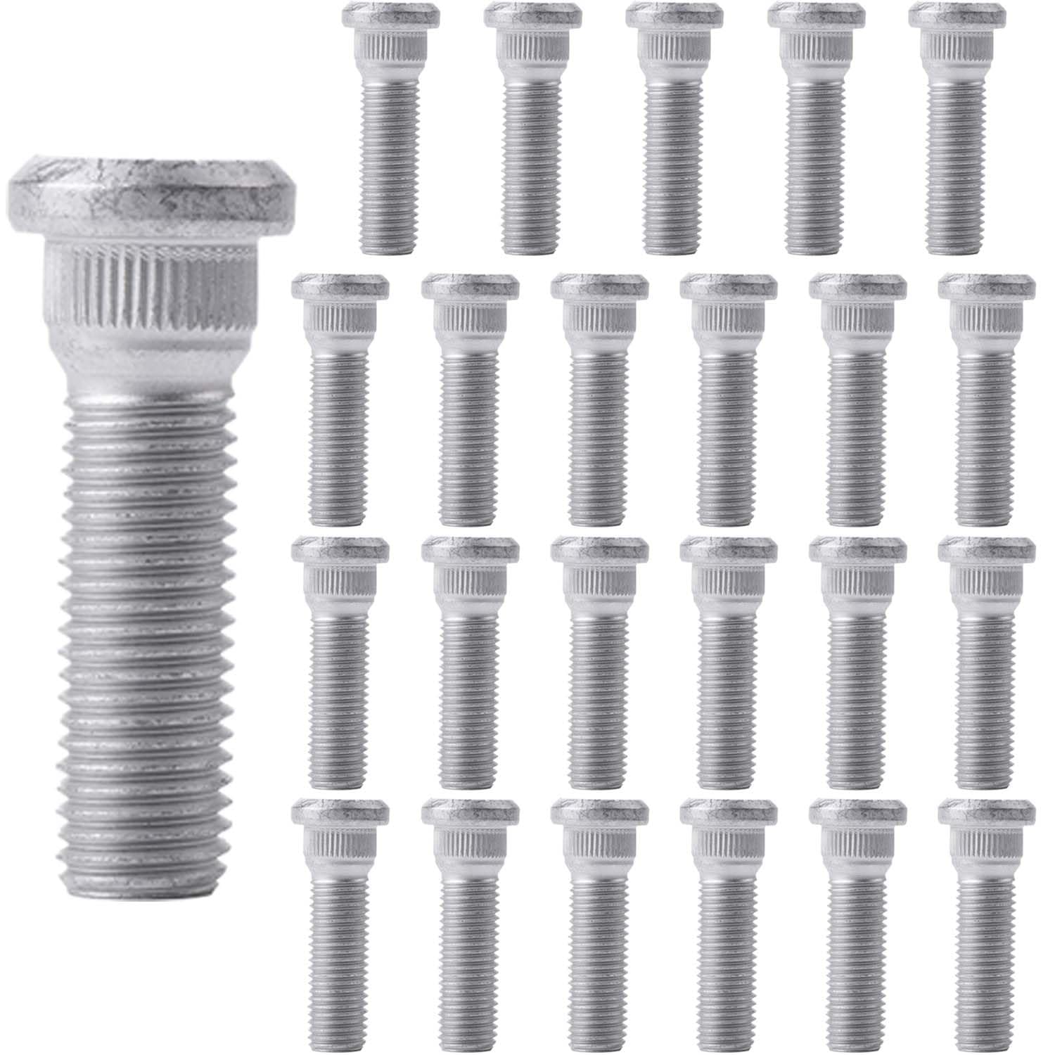 Amazon.com: CSMATEYEAH 24 Pcs Wheel Studs, M12x1.5 Steel Lug Bolts ...