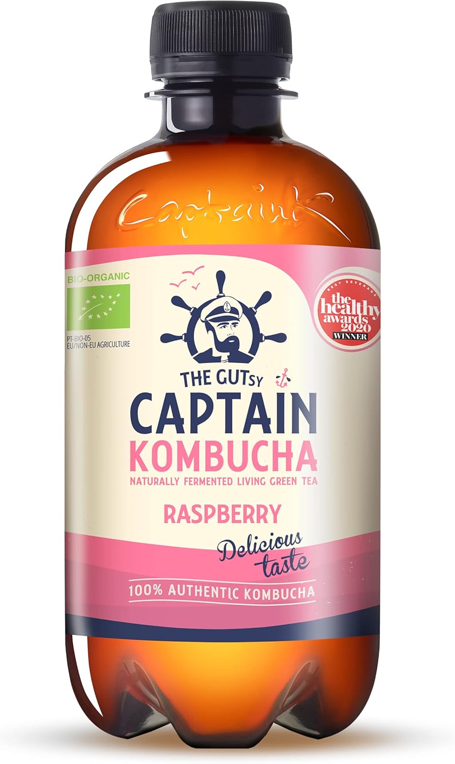 The Gutsy Captain - Kombucha Tea, Certified Organic - Natural Fermented ...