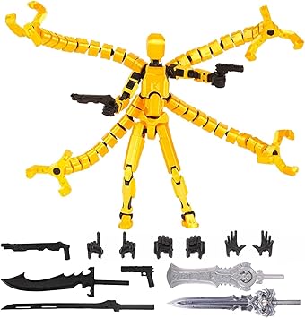 Amazon.com: SENROELECTRONAGE T13 Action Figure Assembly Completed ...