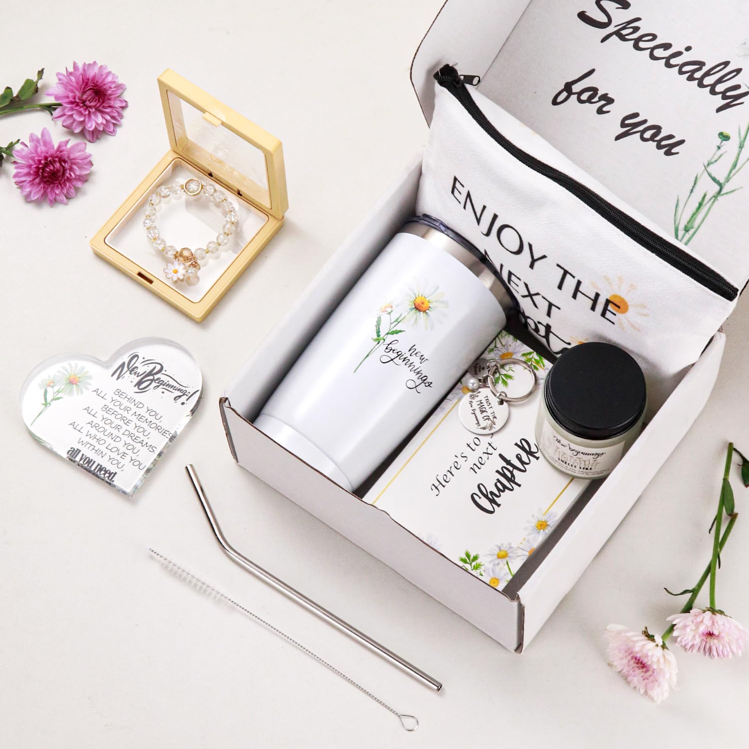 Amazon.com: New Beginnings Gifts for Women, Farewell Gifts for ...