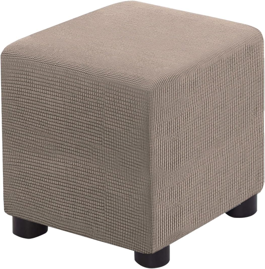 Amazon.com: Bifaunvogel Ottoman Cover Square Folding Storage Ottoman ...
