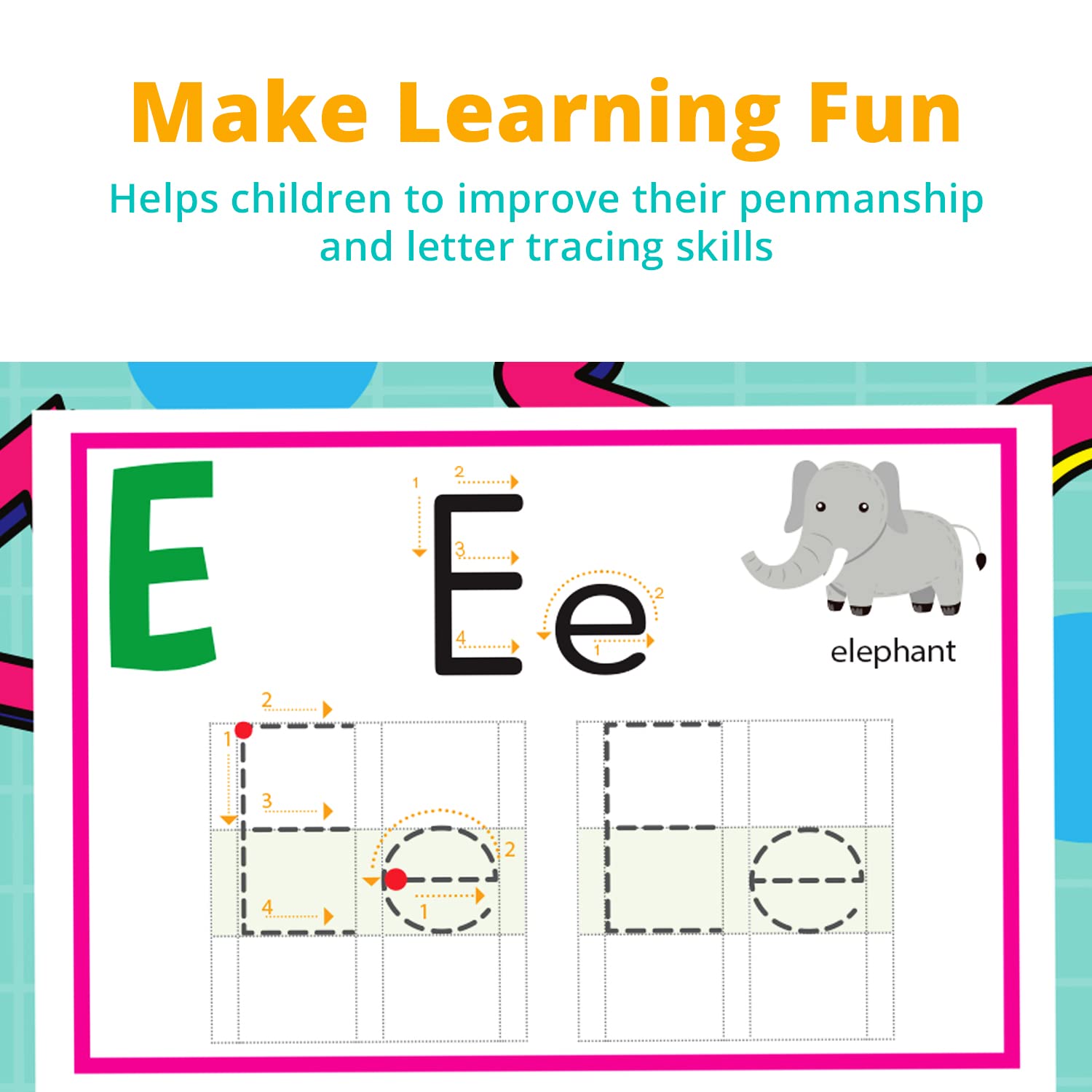 Snapklik.com : Channies Pre-K Activity Book, Preschool Workbook