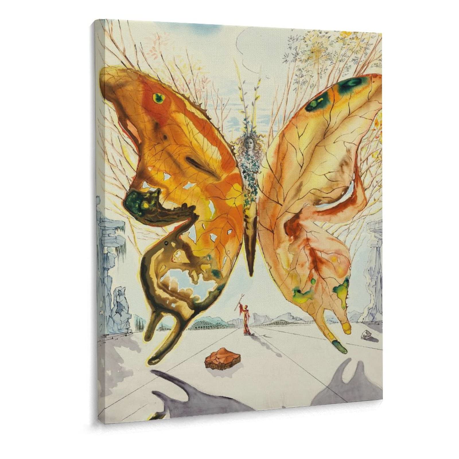 Salvador Dali Surrealism Butterfly