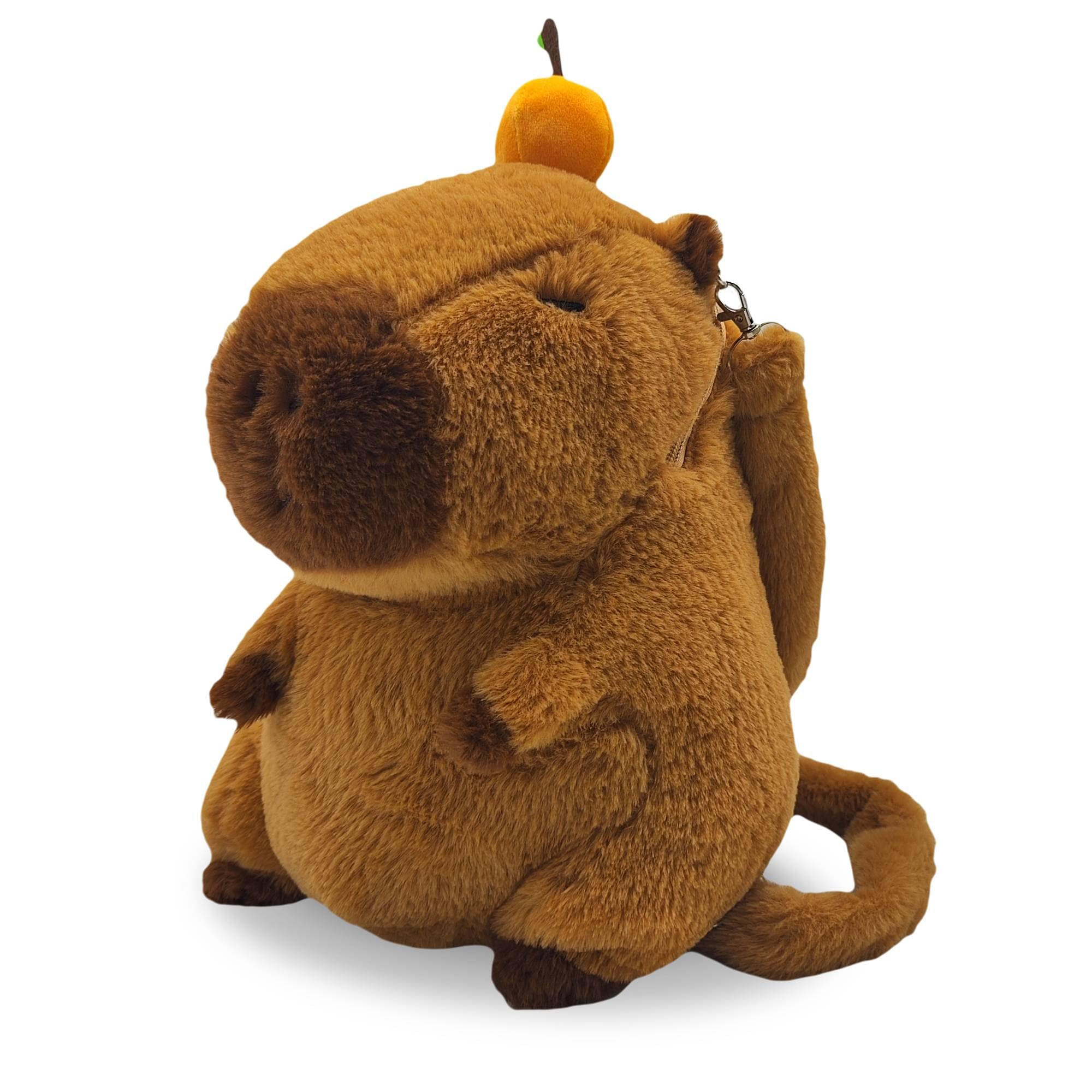 Amazon.com | usmikeys Kawaii Capybara Backpack pulsh stuffed animal ...