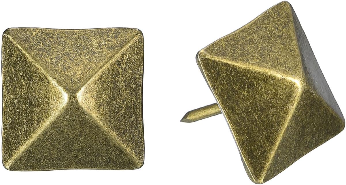 uxcell Upholstery Tacks Nail Pins Furniture, 50Pcs 19x20mm Thumb Tack ...