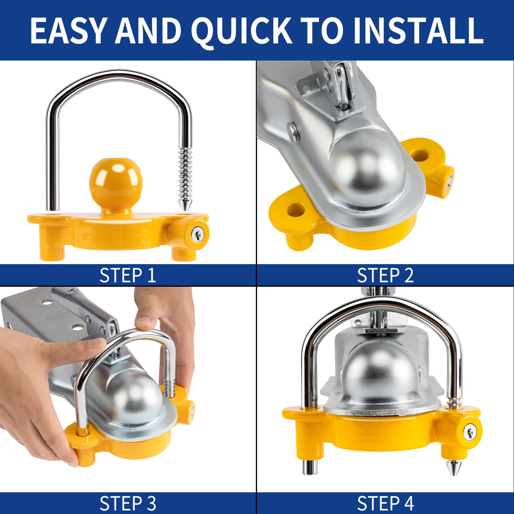 Snapklik.com : METOWARE Standard Universal Coupler Lock