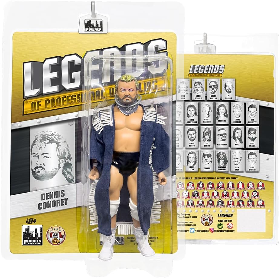 Amazon.com: Legends of Professional Wrestling Series Action Figures ...