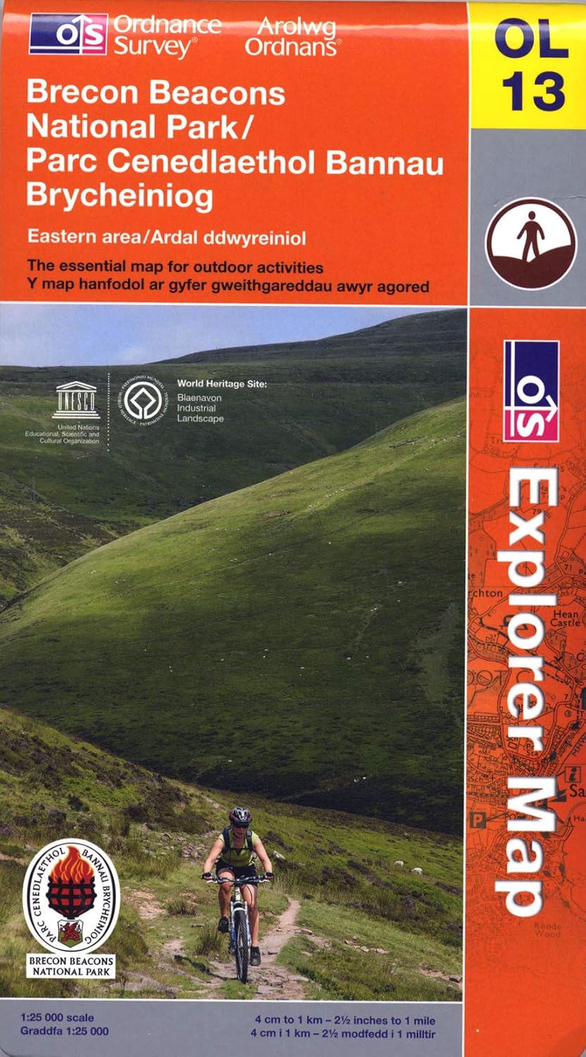 Brecon Beacons National Park - Eastern Area (OS Explorer Map): NOT A ...