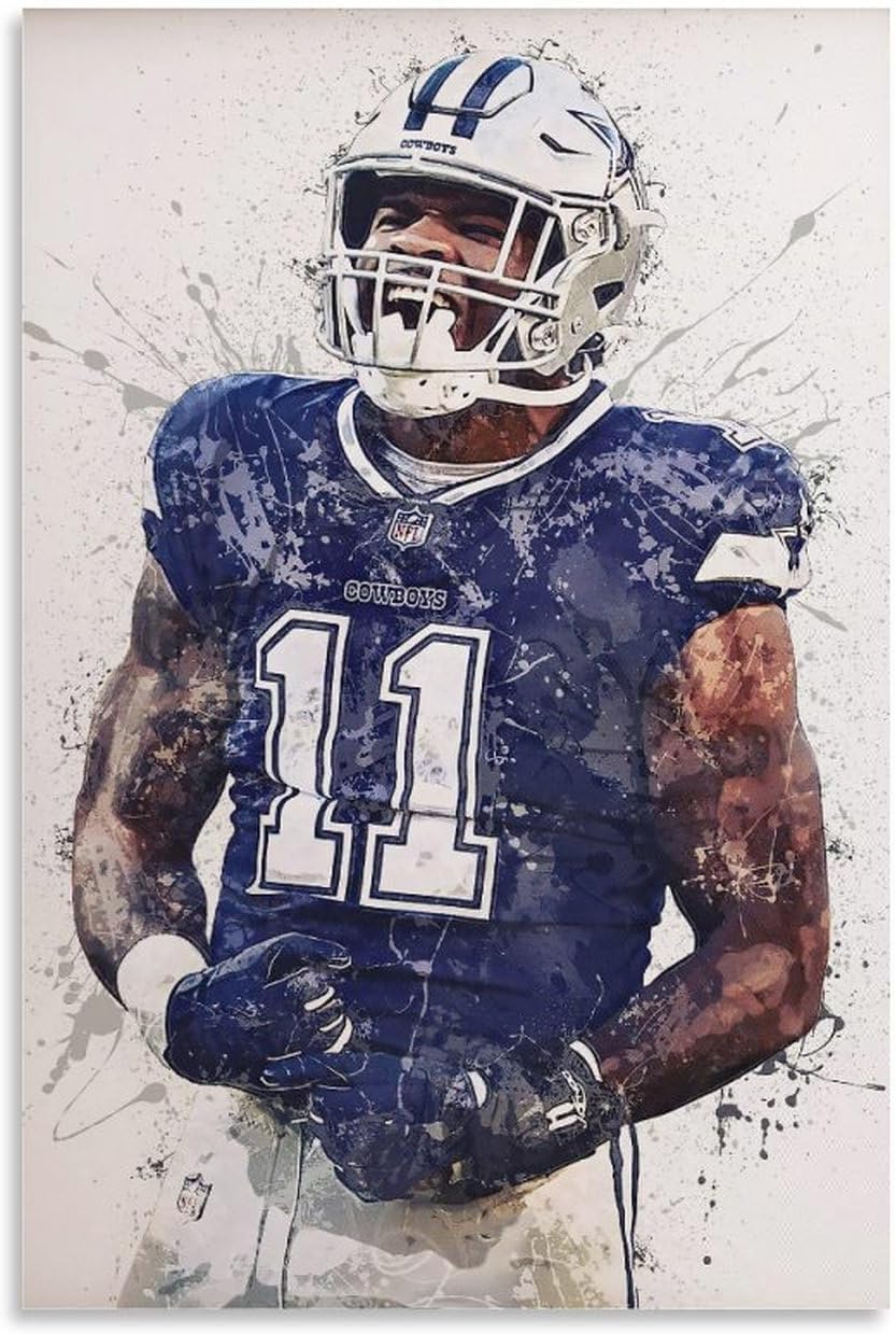 Amazon.com: Sports Poster Micah Parsons Mural Art Canvas Print Poster ...