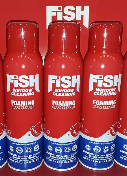 Amazon.com: Fish Window Cleaning Foaming Glass Cleaner 3-Pack : Health ...