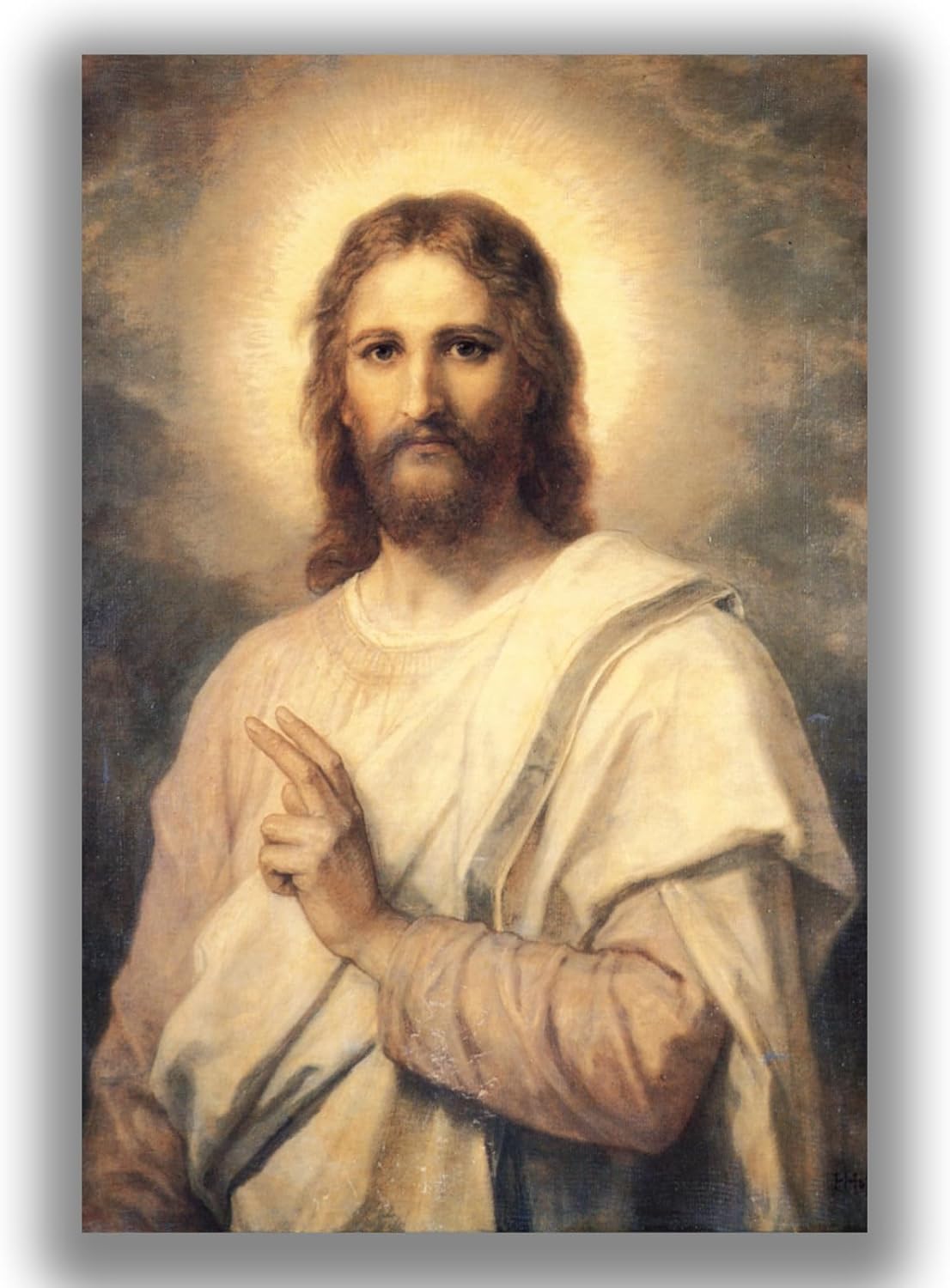 Amazon.com: Yomcut Poster of Jesus Christ By Heinrich Hofmann ...