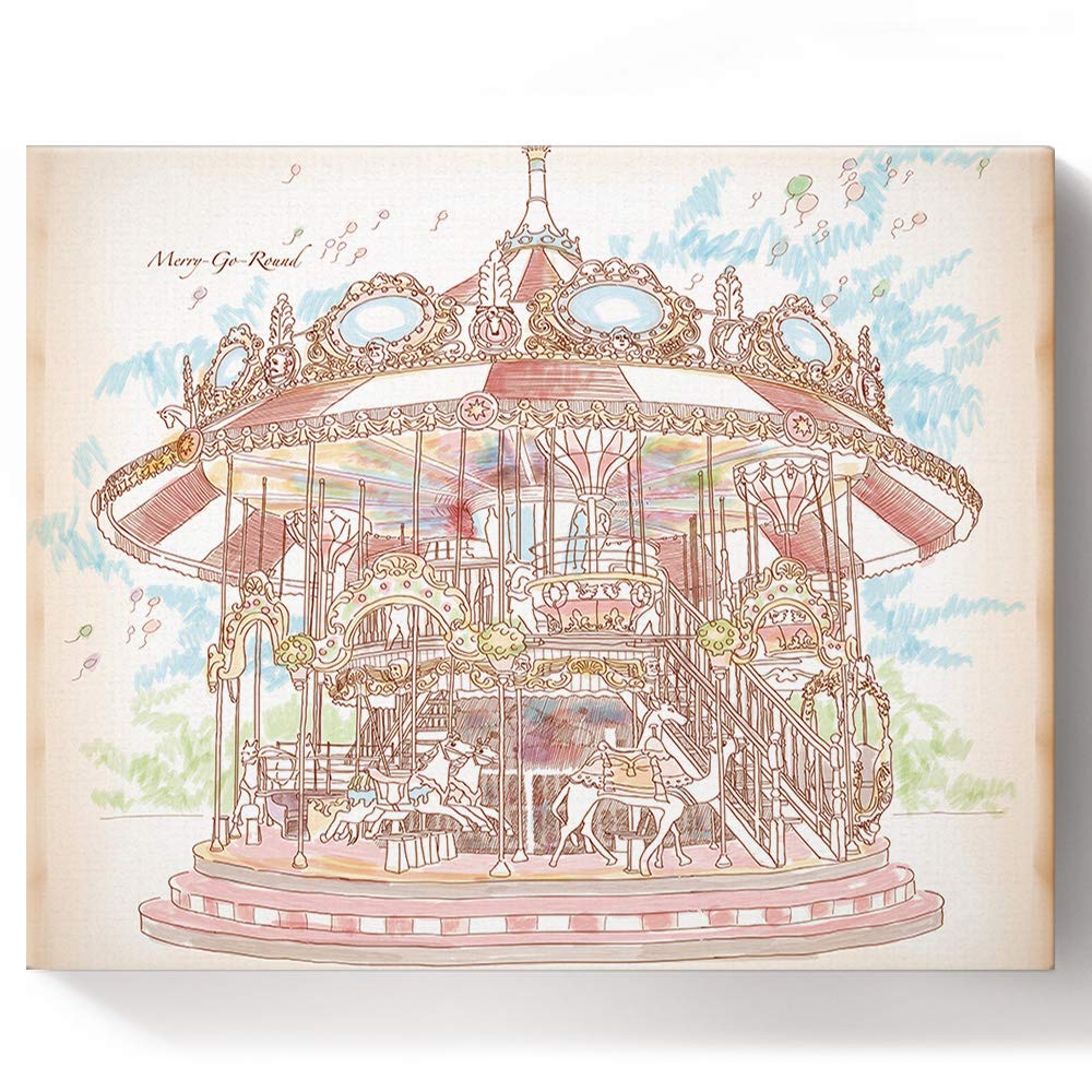 Carousel Art Project For Kids