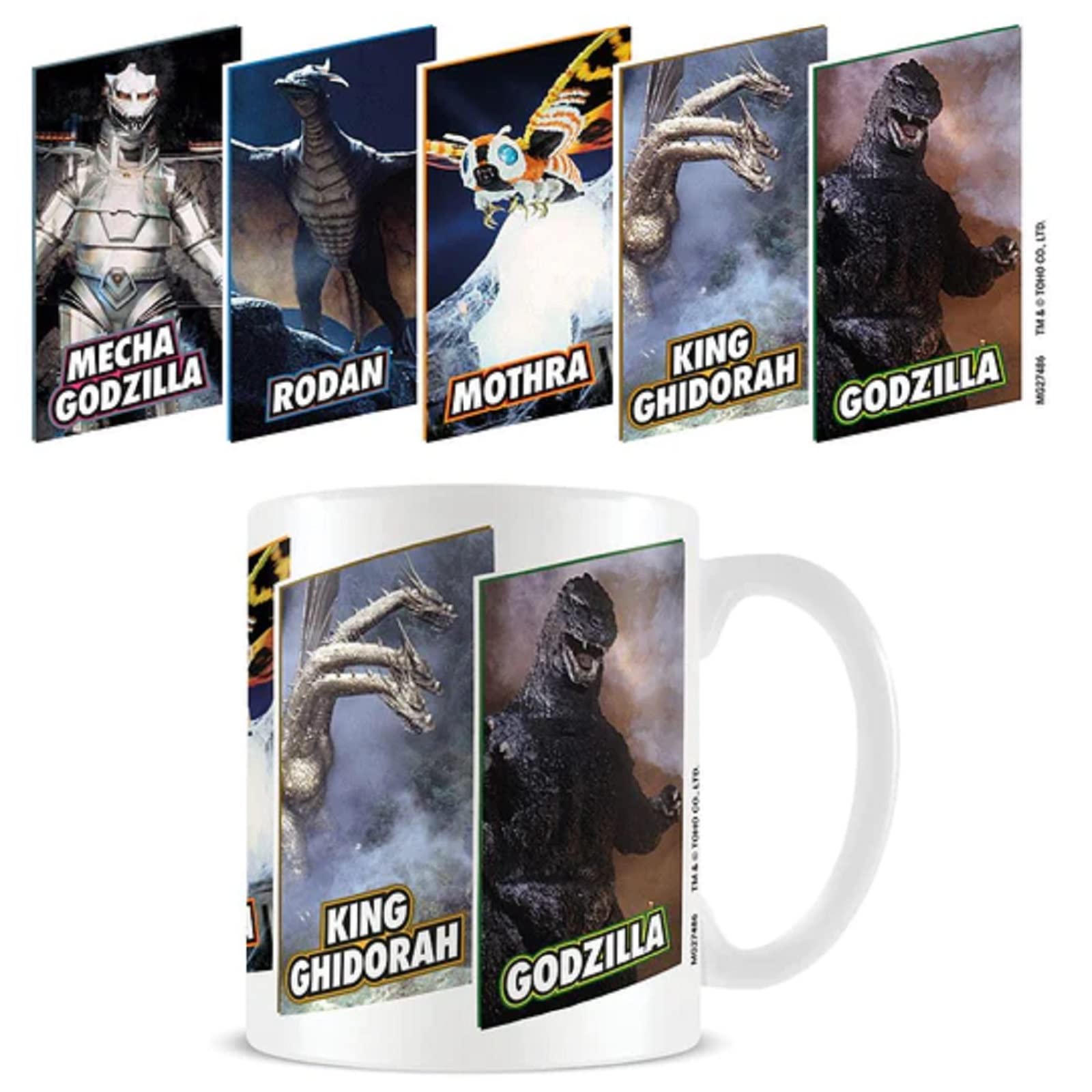 Pyramid International Godzilla Coffee Mug (Monsters Design) 11oz ...