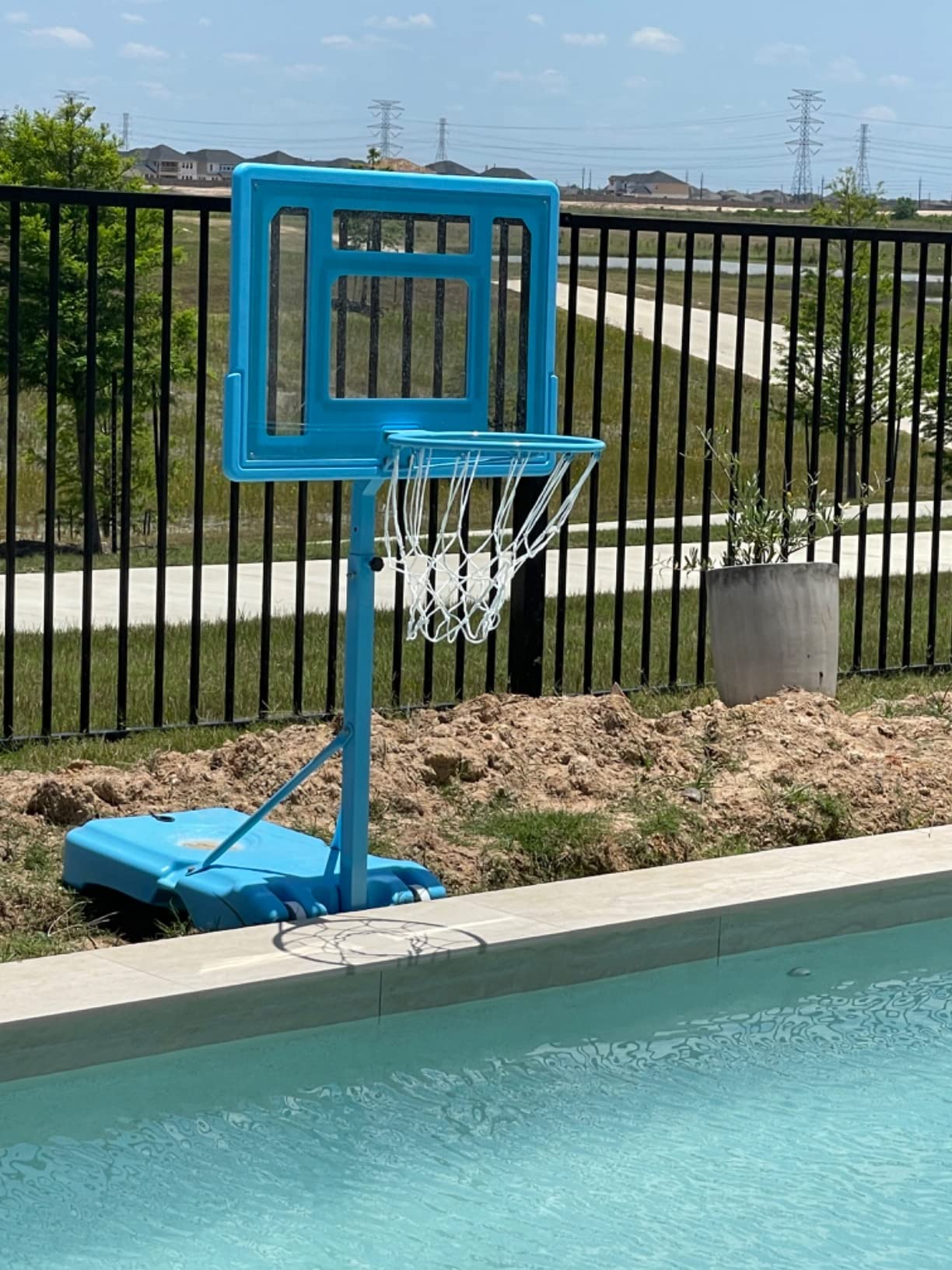 $12/mo - Finance Soozier Poolside Basketball Hoop Stand, 36.5"-48.5 ...