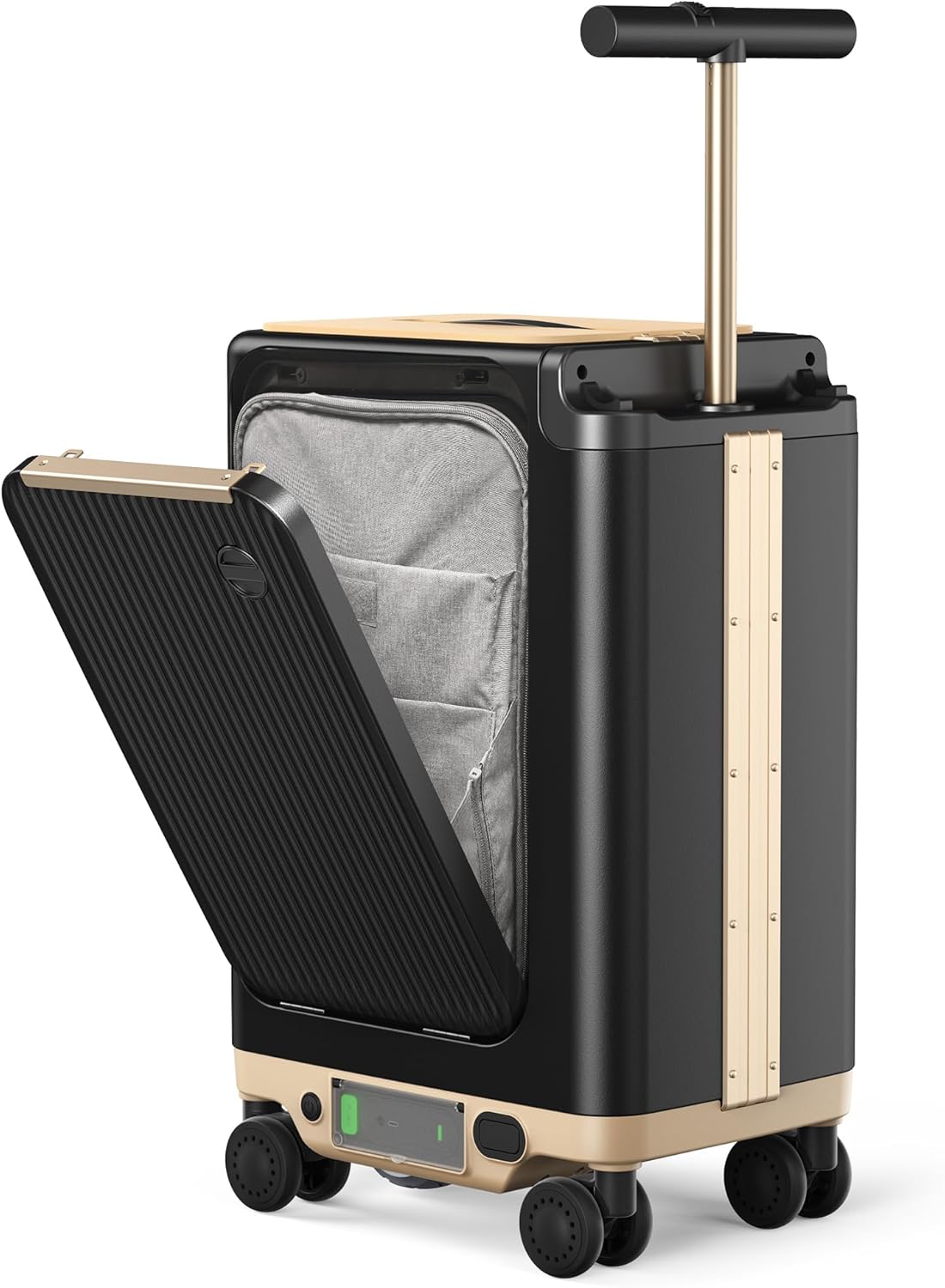 Amazon.com | isinwheel PCD2501 Smart Rideable Luggage, Airline-Approved ...