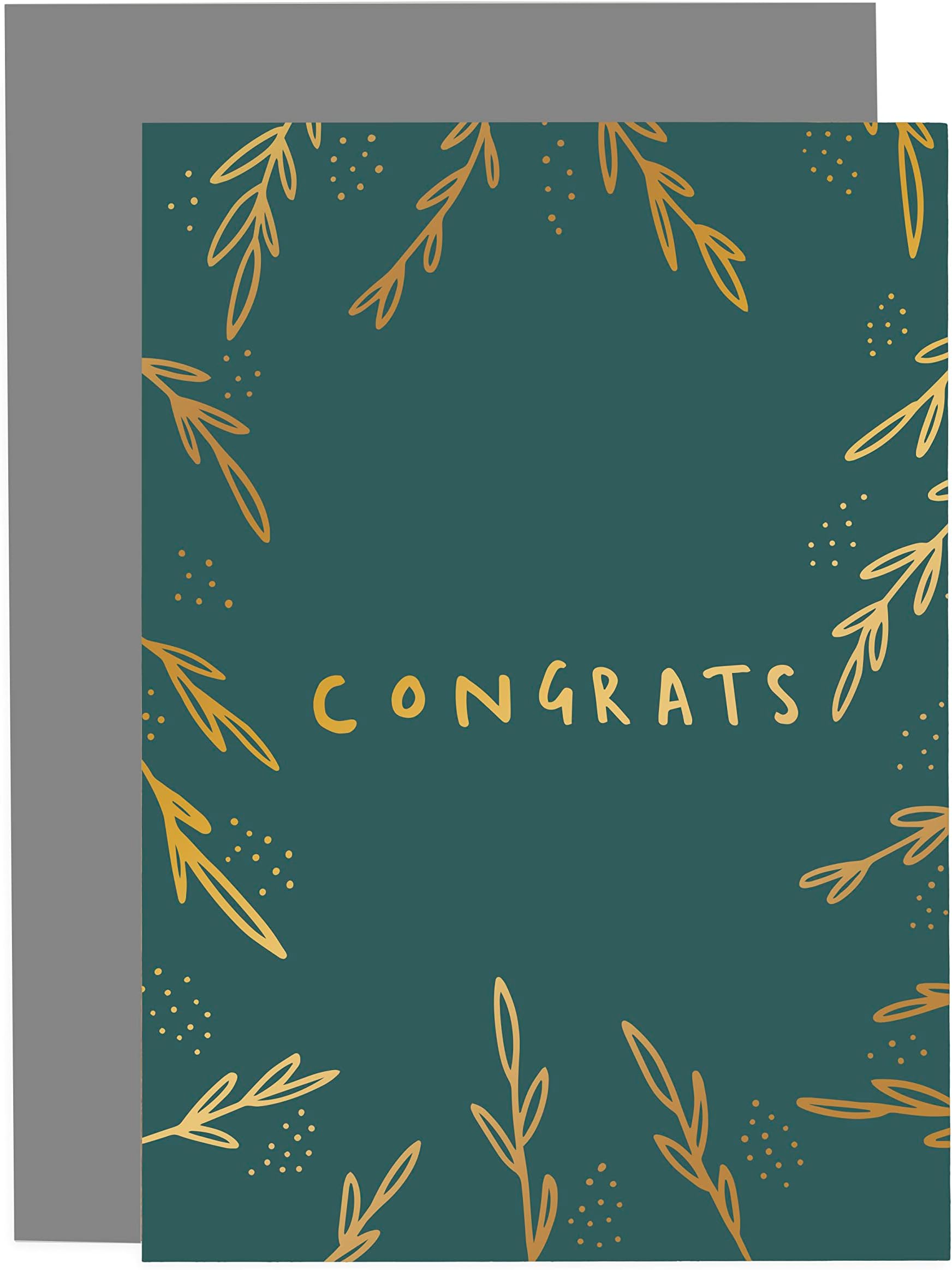 Old English Co. Special Congratulations Card for Him Her - Green Sage ...