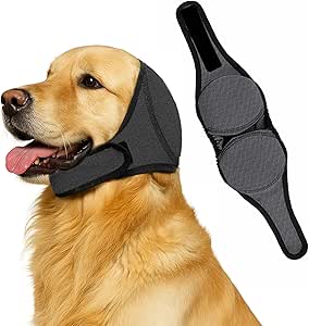 WonHey Dog Ear Protectors, Adjustable Noise Protection for Small Medium ...
