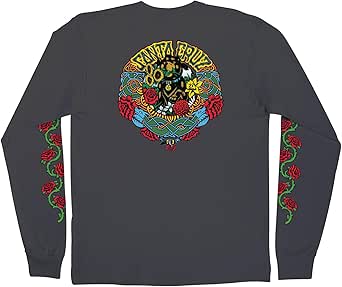 Amazon.com: SANTA CRUZ Skateboards Longsleeve Shirt Dressen Mash Up ...
