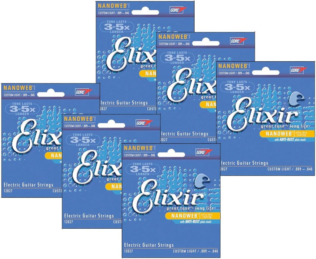 Amazon.com: Elixir 12027 6 Pack : Musical Instruments