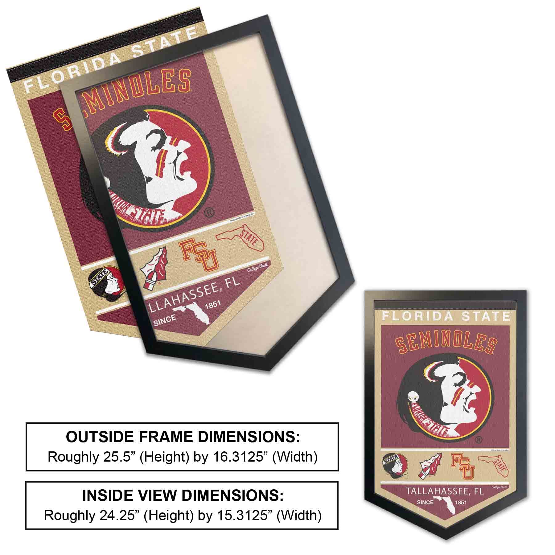 Alier Maluk Florida State FSU Seminoles Heritage Banner - 15x24 Inch ...