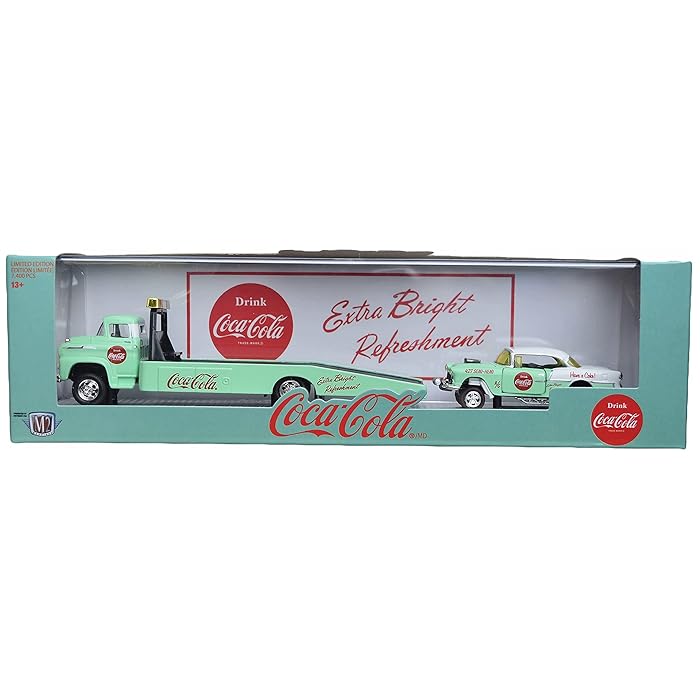 Buy M2 Machines 1958 Chevy Spartan LCF & 1955 Chevy Bel Air Gasser, 1: ...