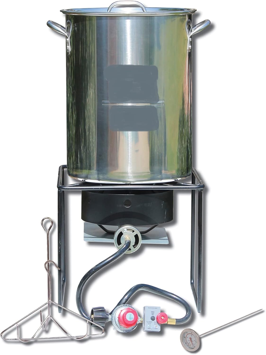 Amazon.com: Outdoor Turkey Fryer with Stainless-Steel Pot, 30-Quart ...