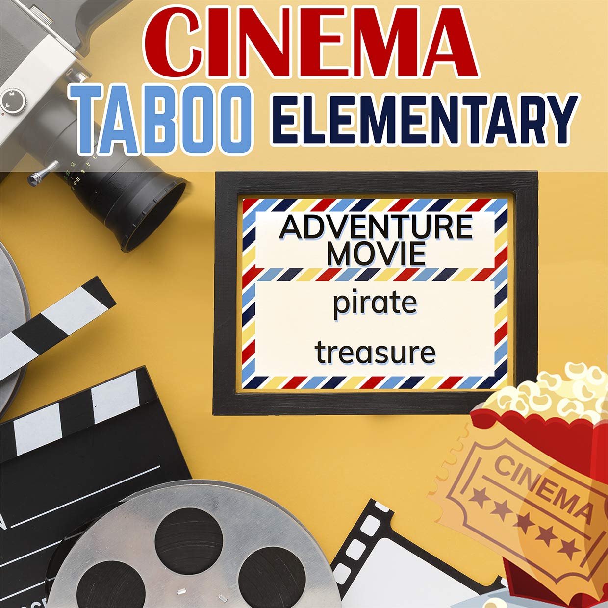 Cinema Vocabulary Taboo Elementary : Speaking Cards (Taboo Cards) eBook ...