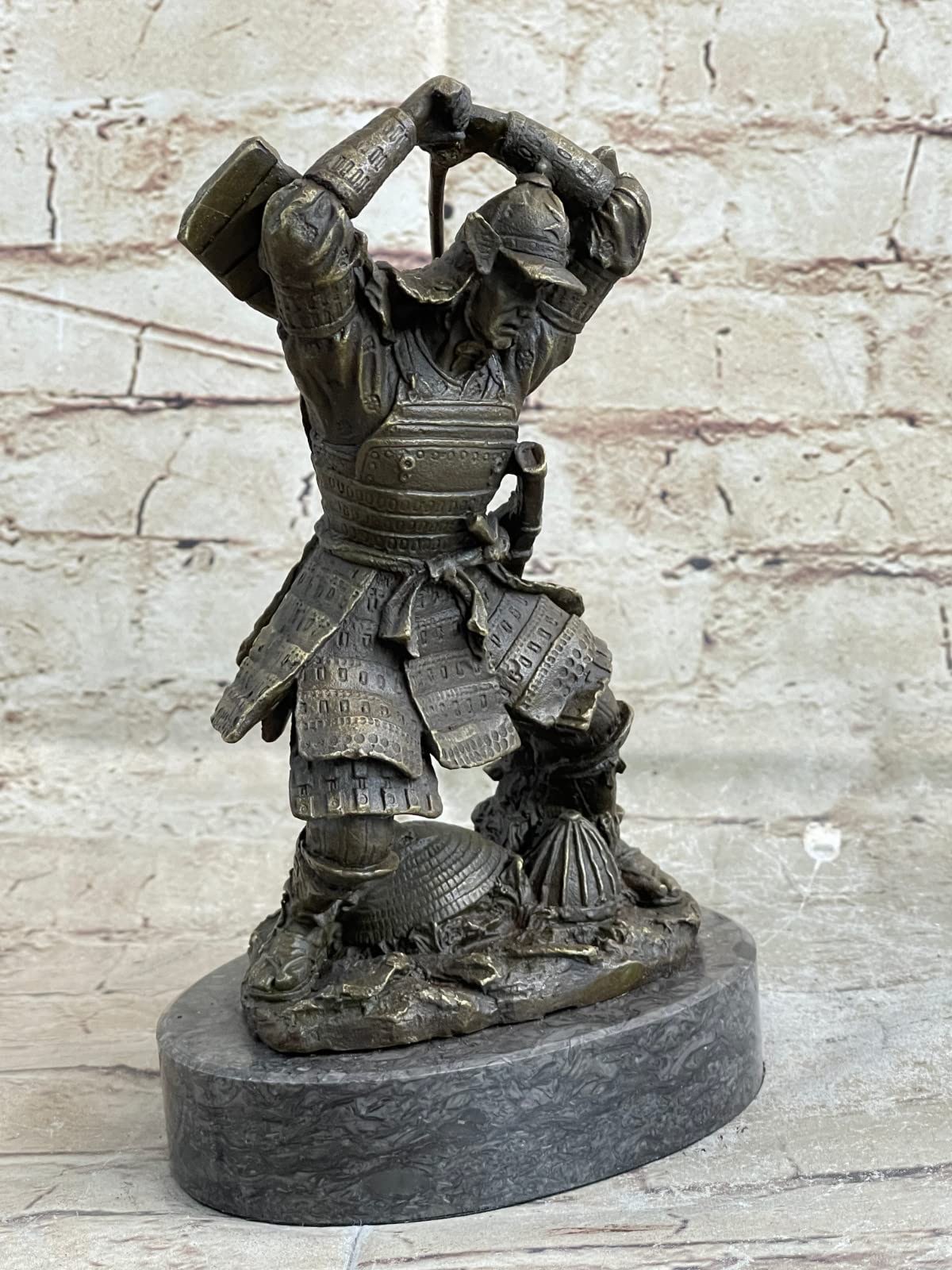 Amazon.com: Handmade Bronze Sculpture, Statue Warriors & Soldiers ...