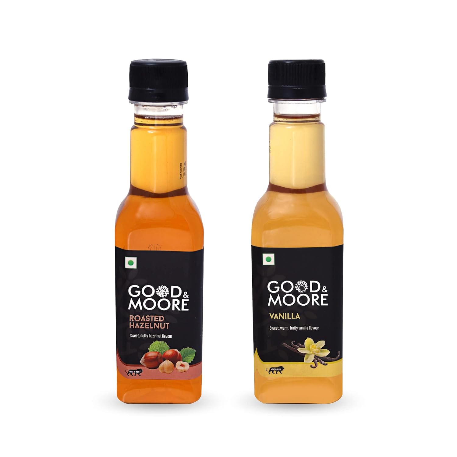 GOOD&MOORE Combo of 2 | Roasted Hazelnut, Vanilla | For Coffee ...