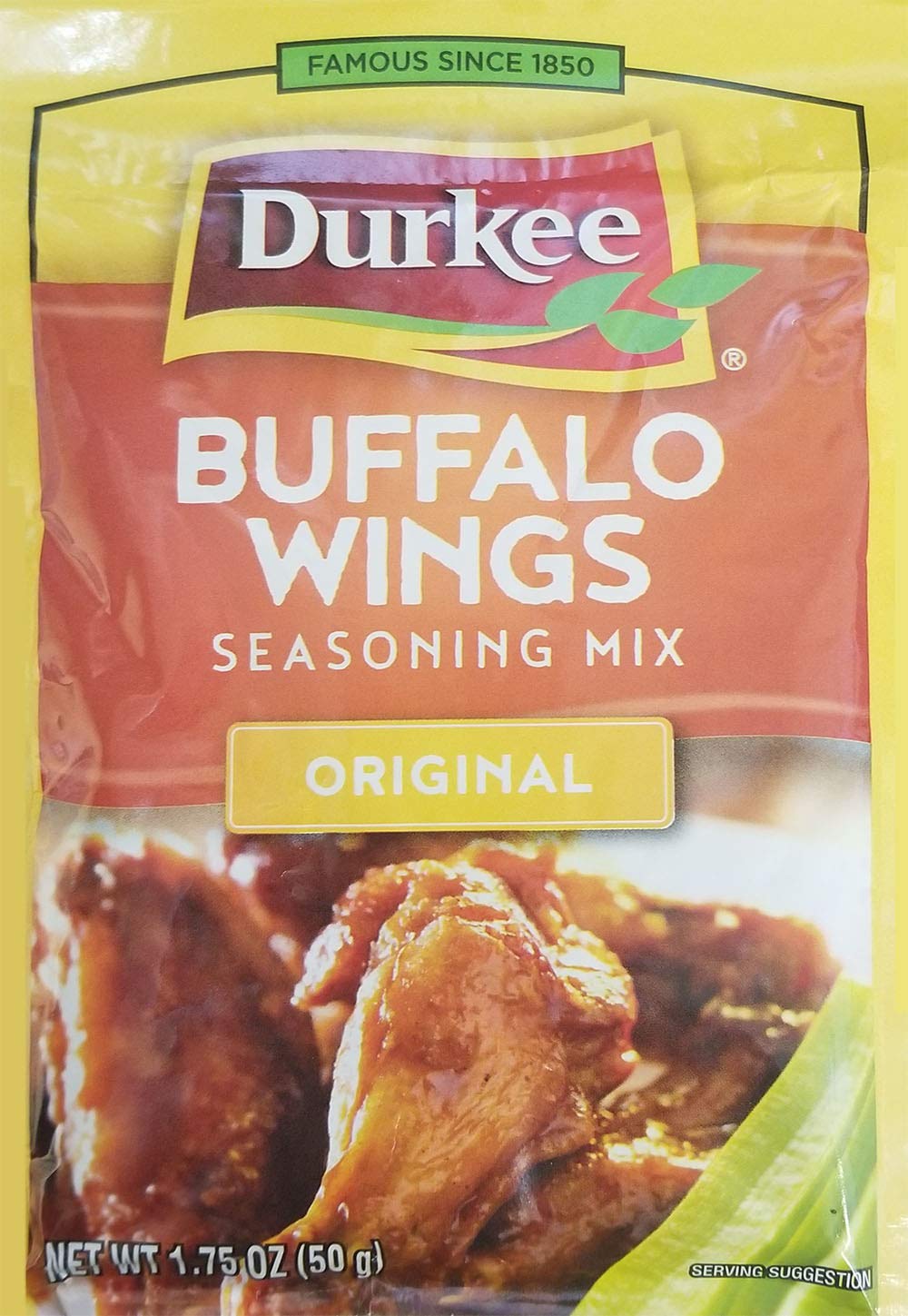 Amazon.com : Durkee Original Buffalo Wing Seasoning Mix (6 Pack ...