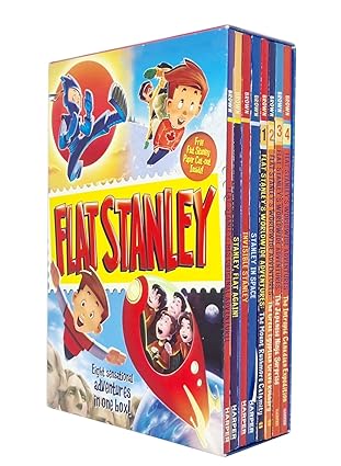 The Flat Stanley Adventure Collection 8 Books Set (His Original ...