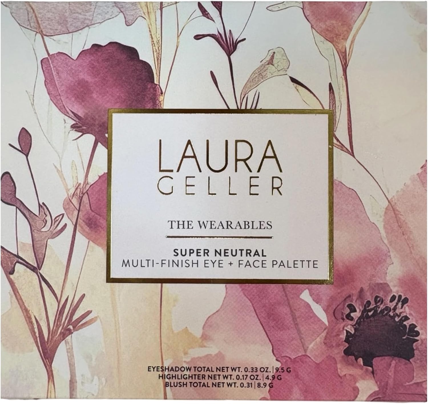 Laura Geller The Wearables Super Neutral Eye and Face Palette, Multi ...
