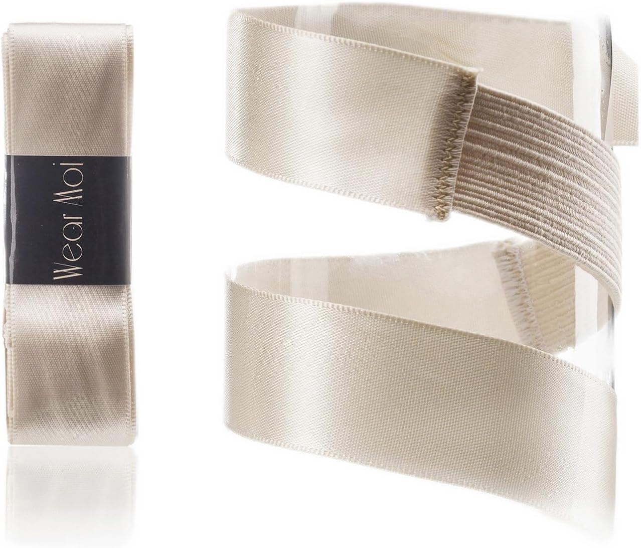 Amazon.com | Wear Moi Satin Ribbon w/Stretch Insert for Pointe Ballet ...