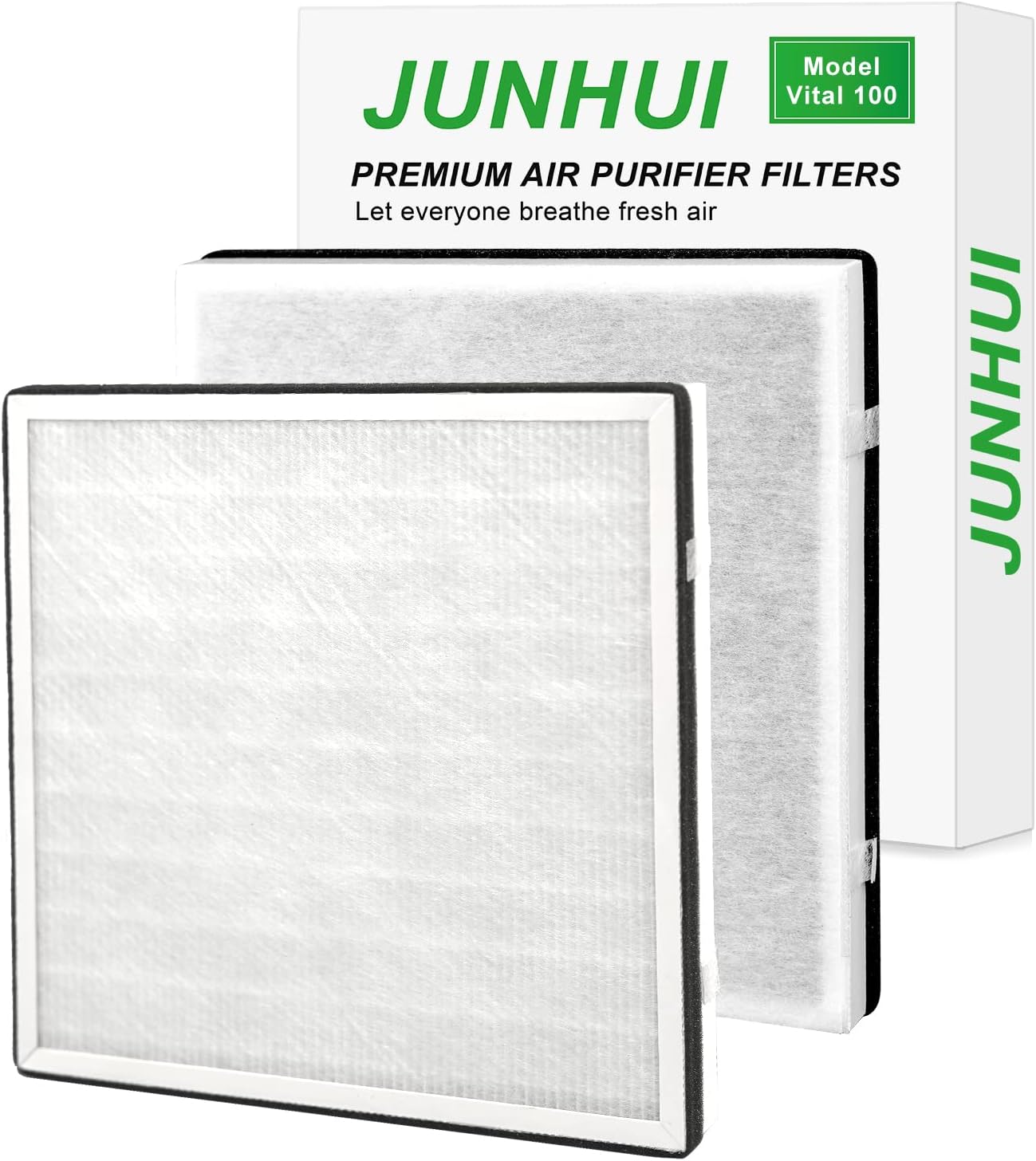 Amazon.com: Vital 100 True HEPA Replacement Filters Compatible with ...
