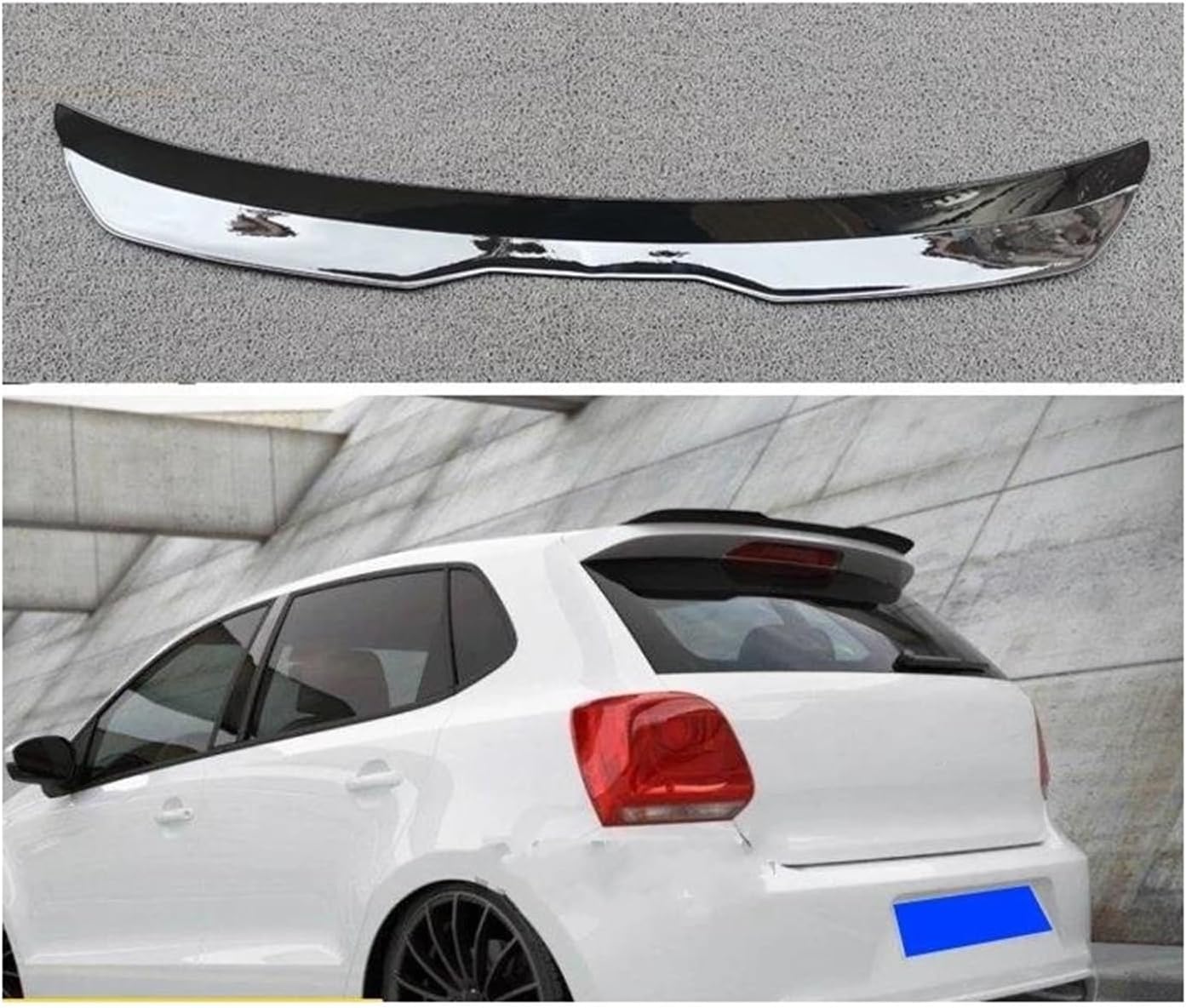 Heckspoiler Für VW Für Polo MK5 Für GTI/Für Line Lip Flügel Spoiler Für ...