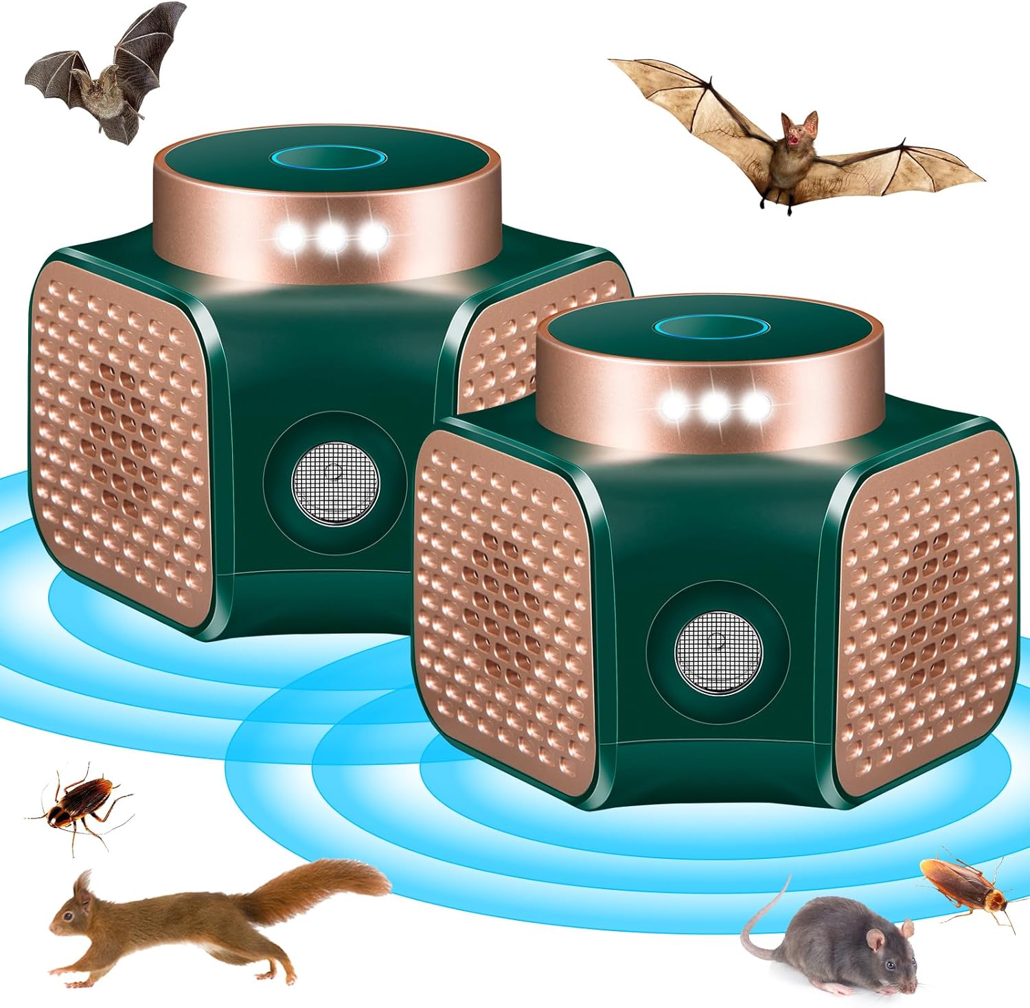 Amazon.com: Rodent Repellent Ultrasonic Plug in, Electric Mouse ...