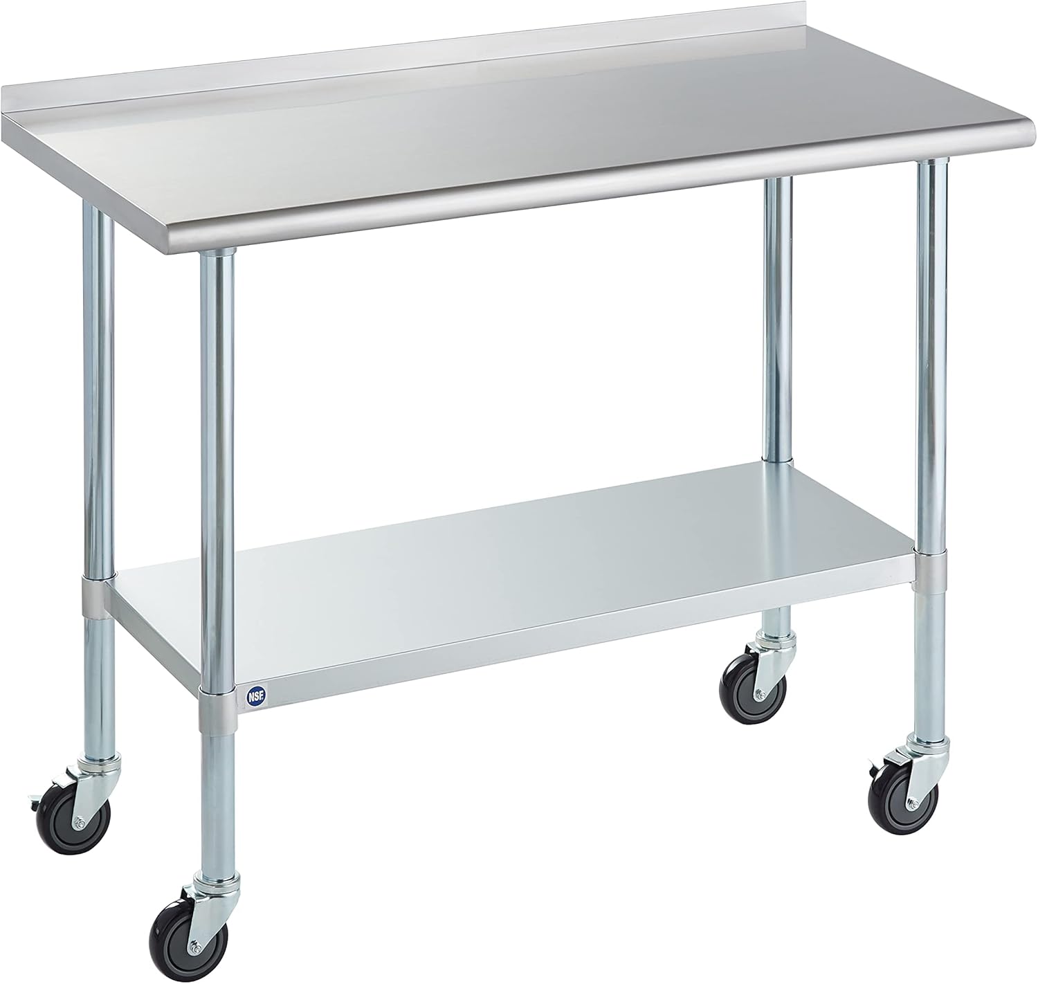 Amazon.com: ROCKPOINT Stainless Steel Table for Prep & Work with ...