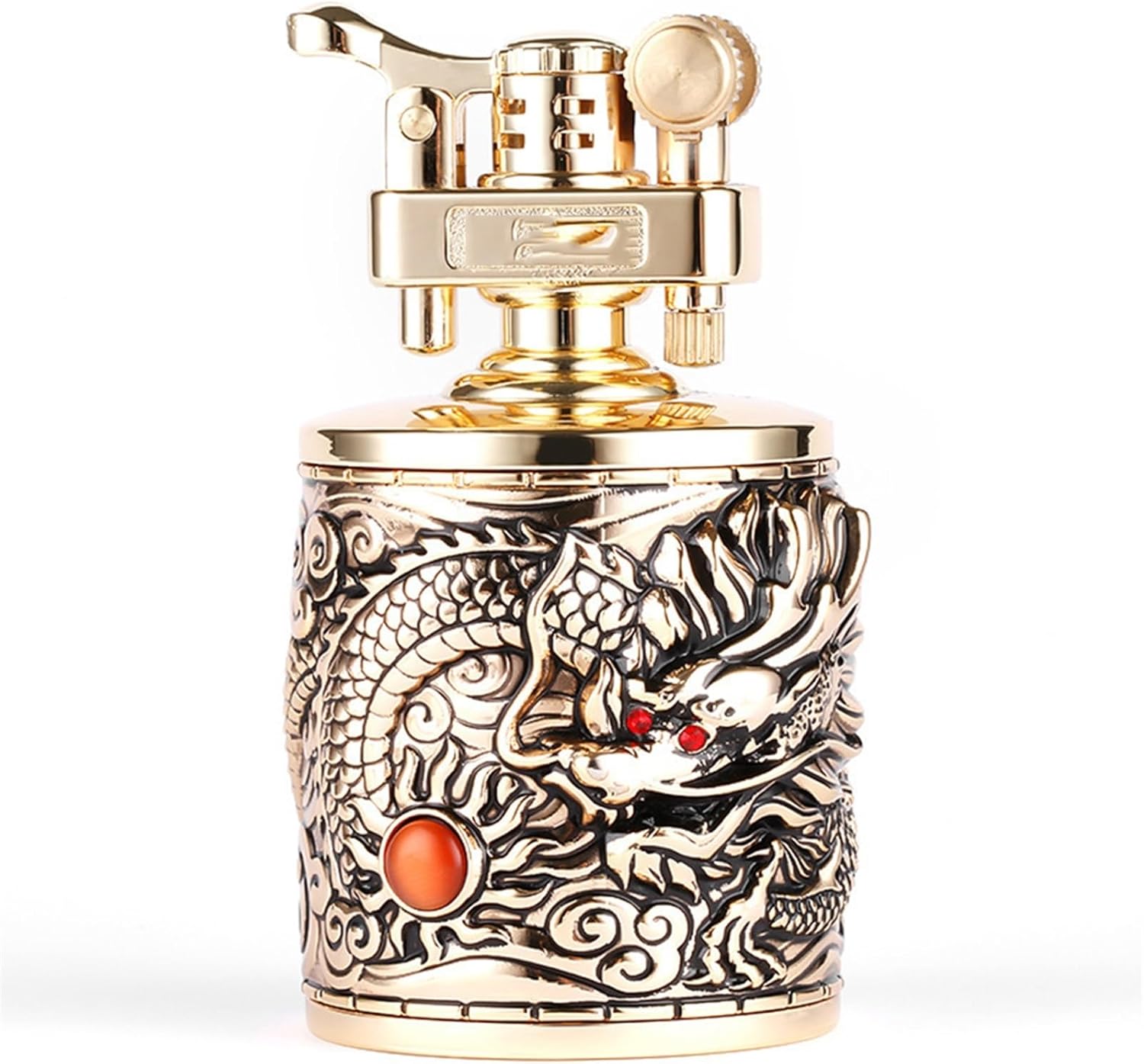 Amazon.com: Vintage Lighter, Reusable Kerosene Cigarette Tabletop Cool ...