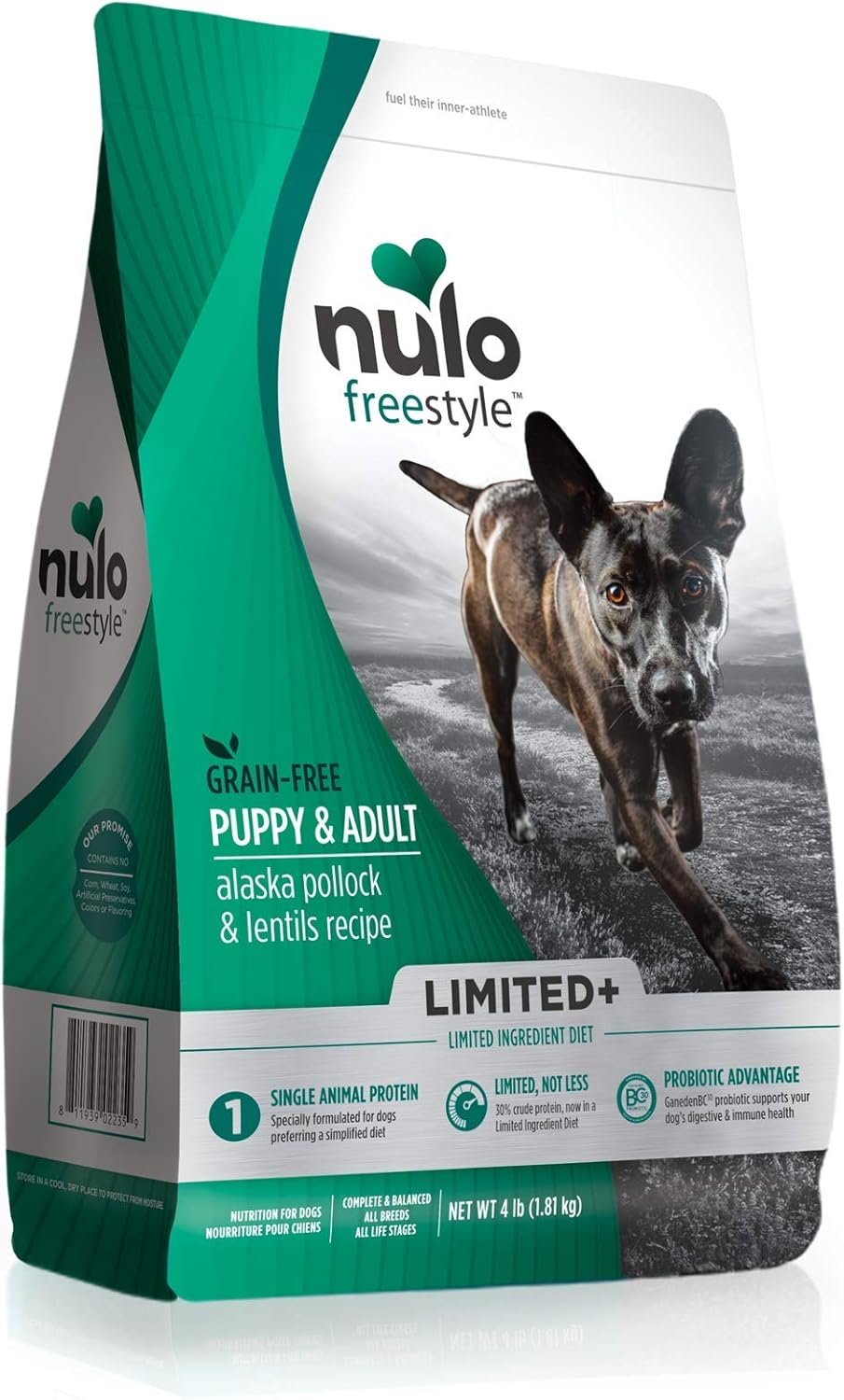 Amazon.com: Nulo Puppy & Adult Freestyle Limited Plus Dry Dog Food: All ...