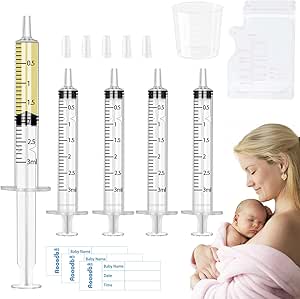 Amazon.com: ﻿Colostrum Collector Kit Include 50pcs 3ml Sealed Breast ...