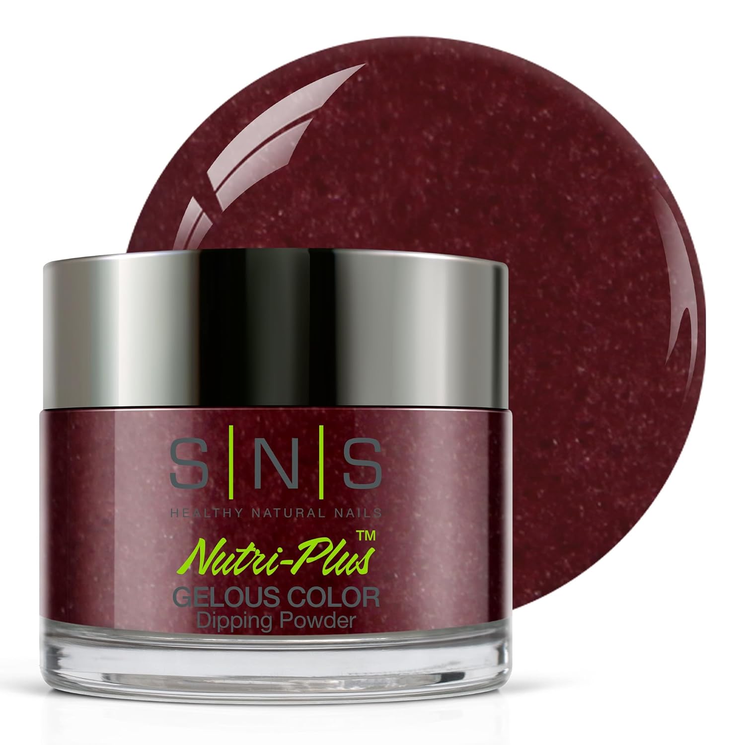 Amazon.com: SNS Nail Dip Powder, Gelous Color Dipping Powder - Cabernet ...