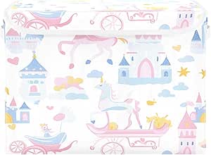 Amazon.com - YEGAME Castle and Princess Storage Box with Flip-Top Lid ...