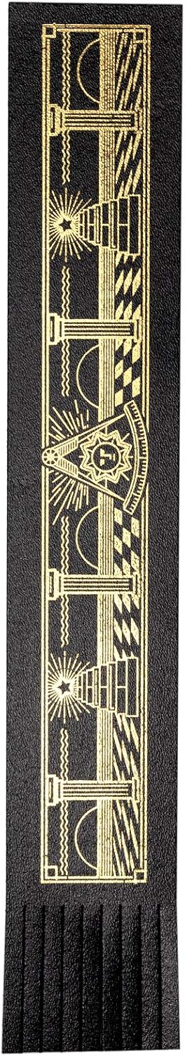 Amazon.com : MasonicMan Freemasonry Leather Bookmark Pastmaster Made in ...