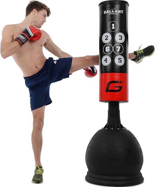 Gallant 5ft Free Standing Boxing Target Punch Bag - Heavy Duty Boxing ...