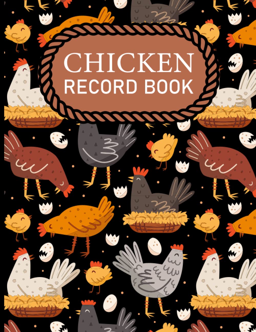 Amazon.com: Chicken Record Book: Poultry Farming Organizer To Track Egg ...