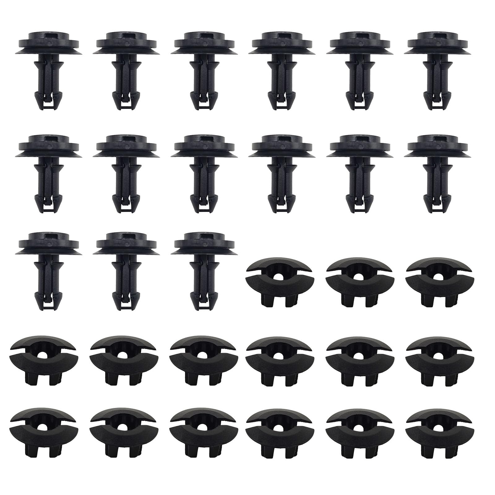 Amazon.com: Icyhaws 15 Sets Front Bumper Clips, Air Deflecter Retainer ...