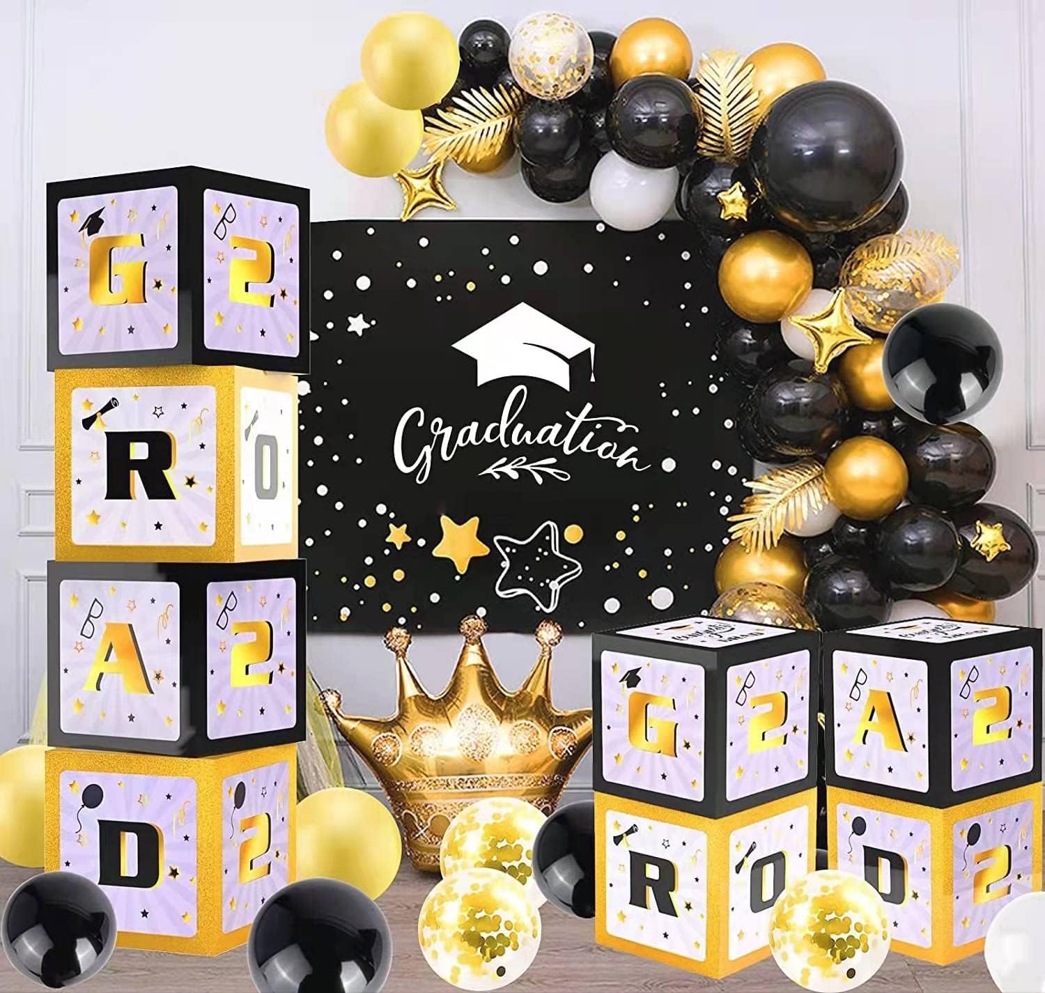 Amazon.com: Graduation Decorations 2022 Graduation Decorations 4Pcs ...