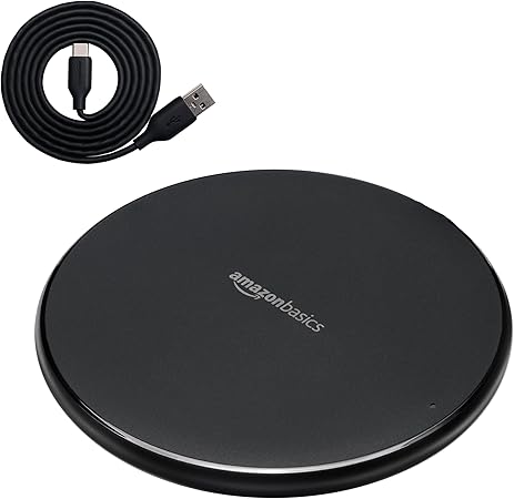 Amazon.com: Amazon Basics 15W Qi Certified Wireless Phone Charger Pad ...