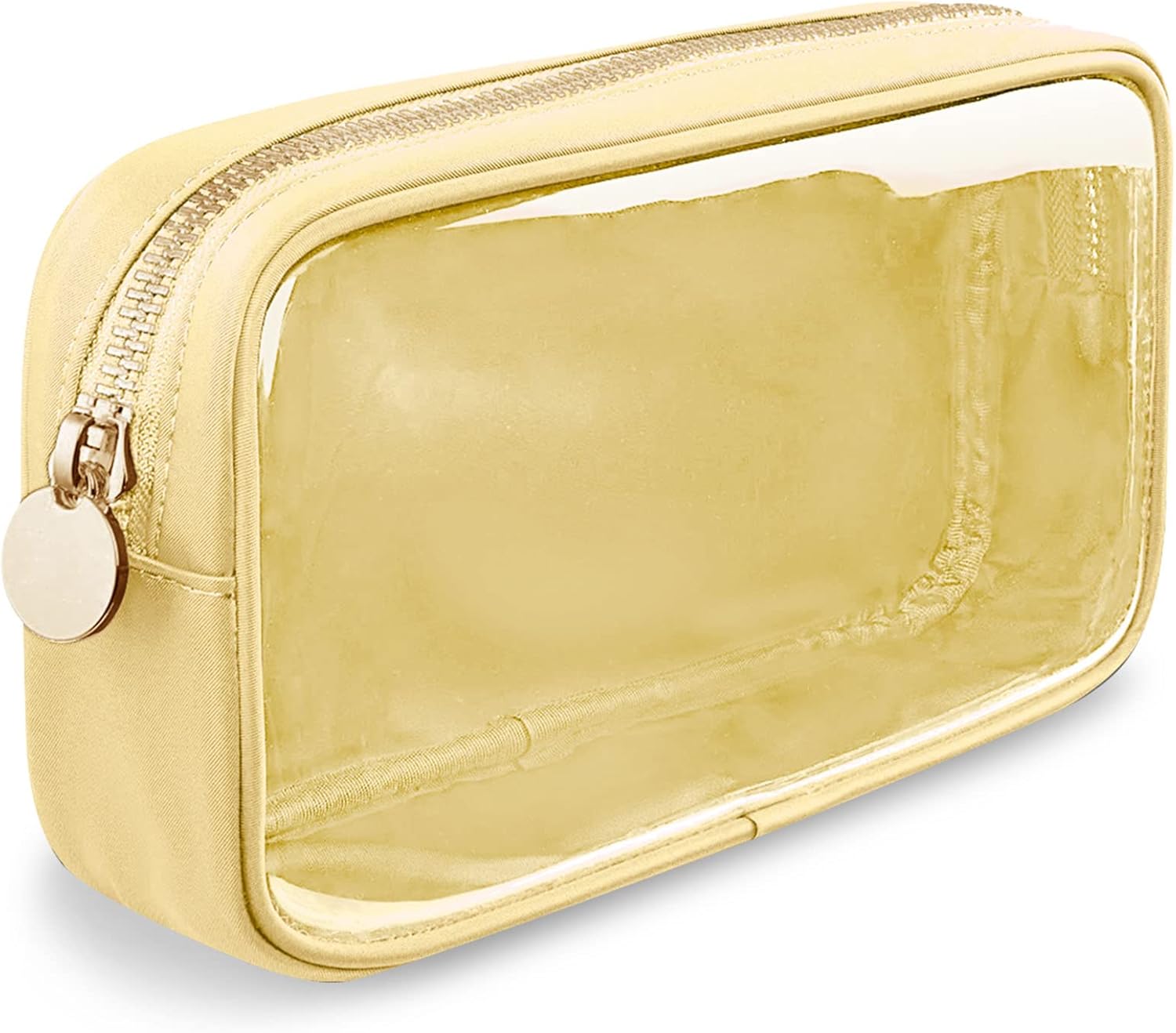 Amazon.com: Nylon Small Clear Makeup Bag for Purse, Cute Makeup Bag ...