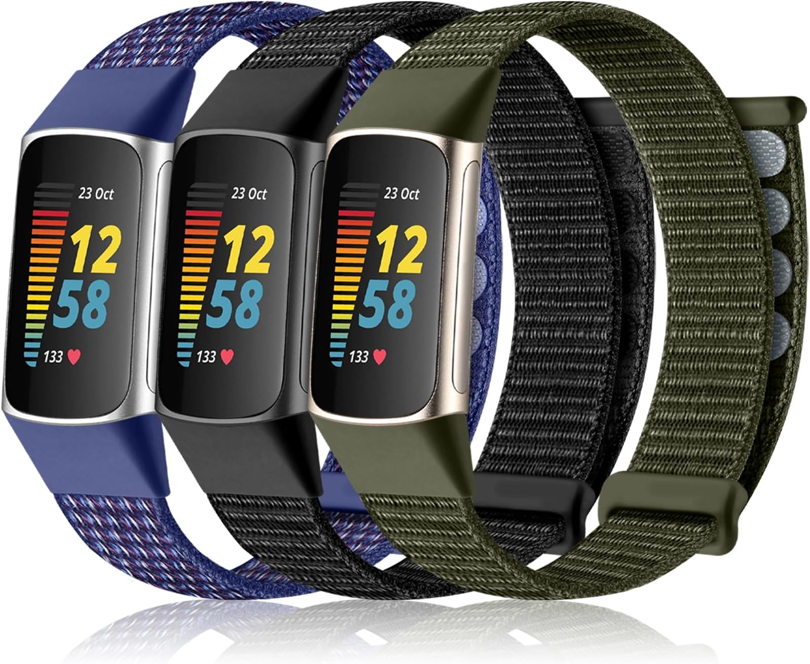 Haveda Compatible with Fitbit Charge 5 Bands Women Men, Replacement ...